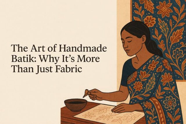 The Art of Handmade Batik: Why It’s More Than Just Fabric - Gleam ...