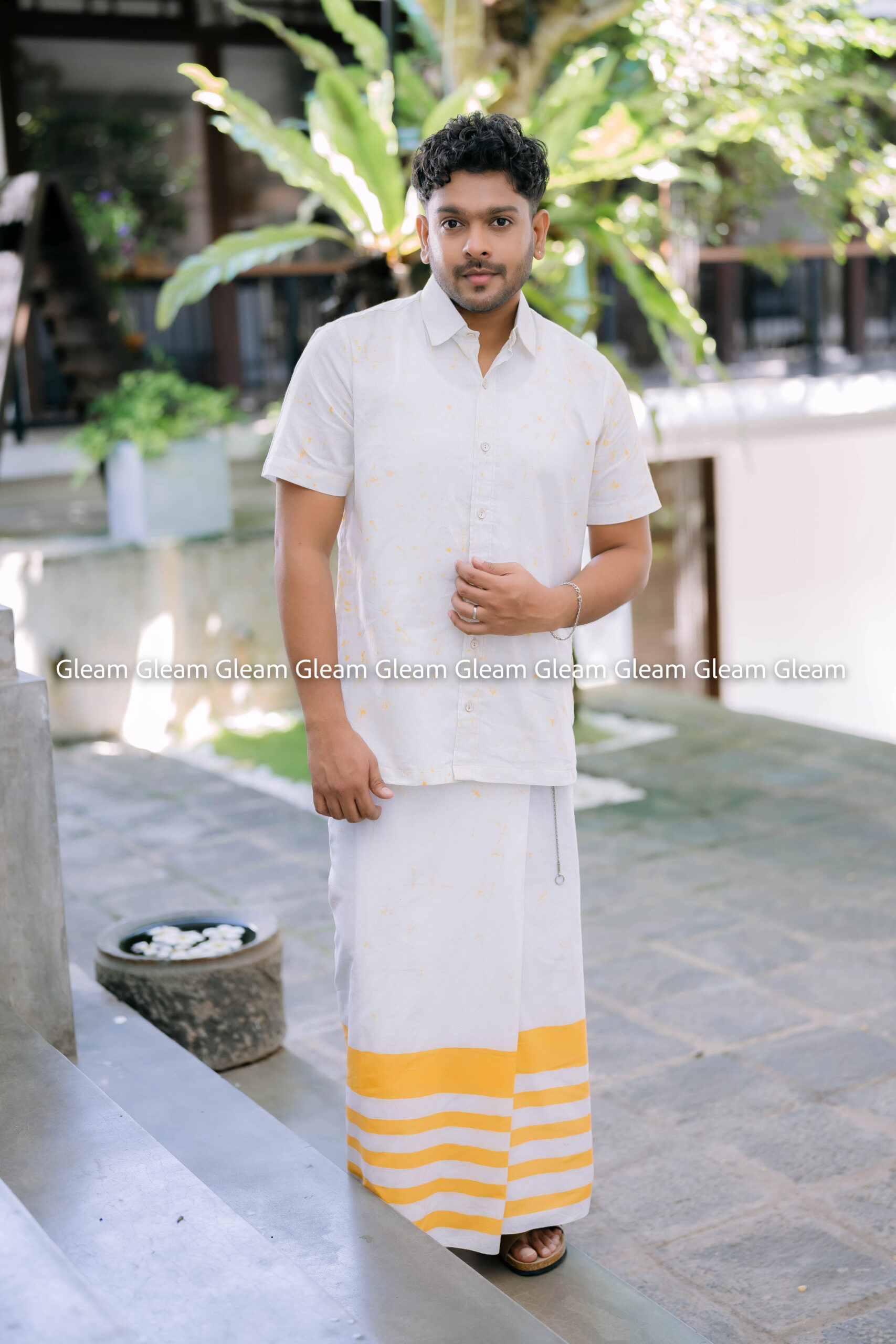 Sarong: Handcrafted Golden Ray by Gleam's Artisans - Gleam | Shop ...